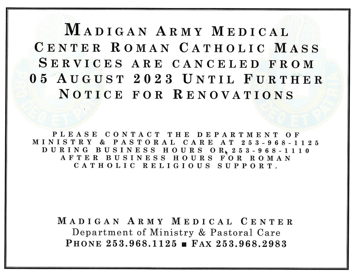 Home | JBLM Catholic Community